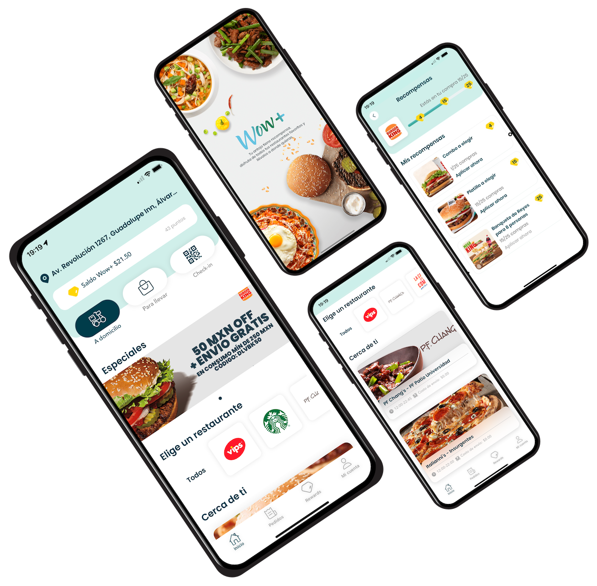 Descubre Wow+, descarga la app y ordena comida a domicilio